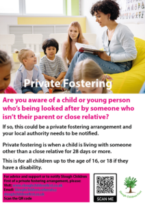 Bringing private fostering to the forefront - Slough Children First